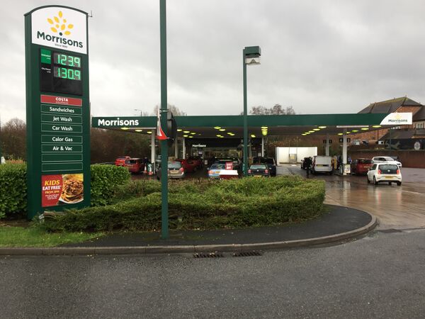 Map of Services with Morrisons - Motorway Services, Map:Morrisons ...