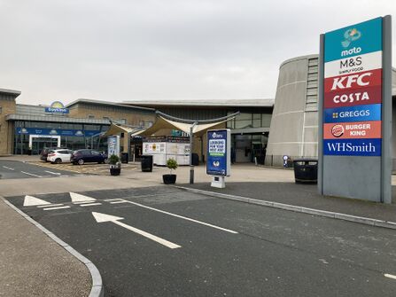 Wetherby services map and directions - Motorway Services, Map:Wetherby ...