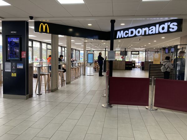 McDonald's - Motorway Services Online: McDonald's motorway service station