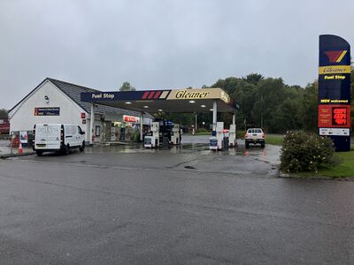 Services on the A9 - Motorway Services Online: A9 motorway service station