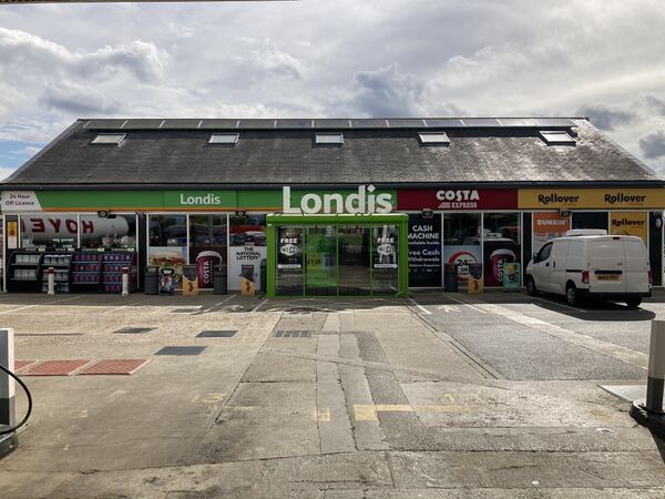 Map of Services with Londis - Motorway Services Online: Map:Londis ...