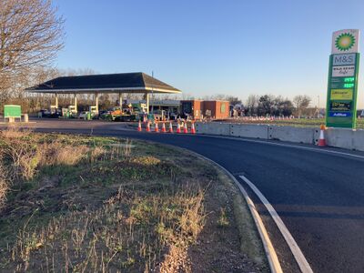Services on the A13 - Motorway Services, A13 | service station info