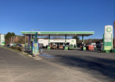 Pyecombe services southbound map and directions - Motorway Services ...