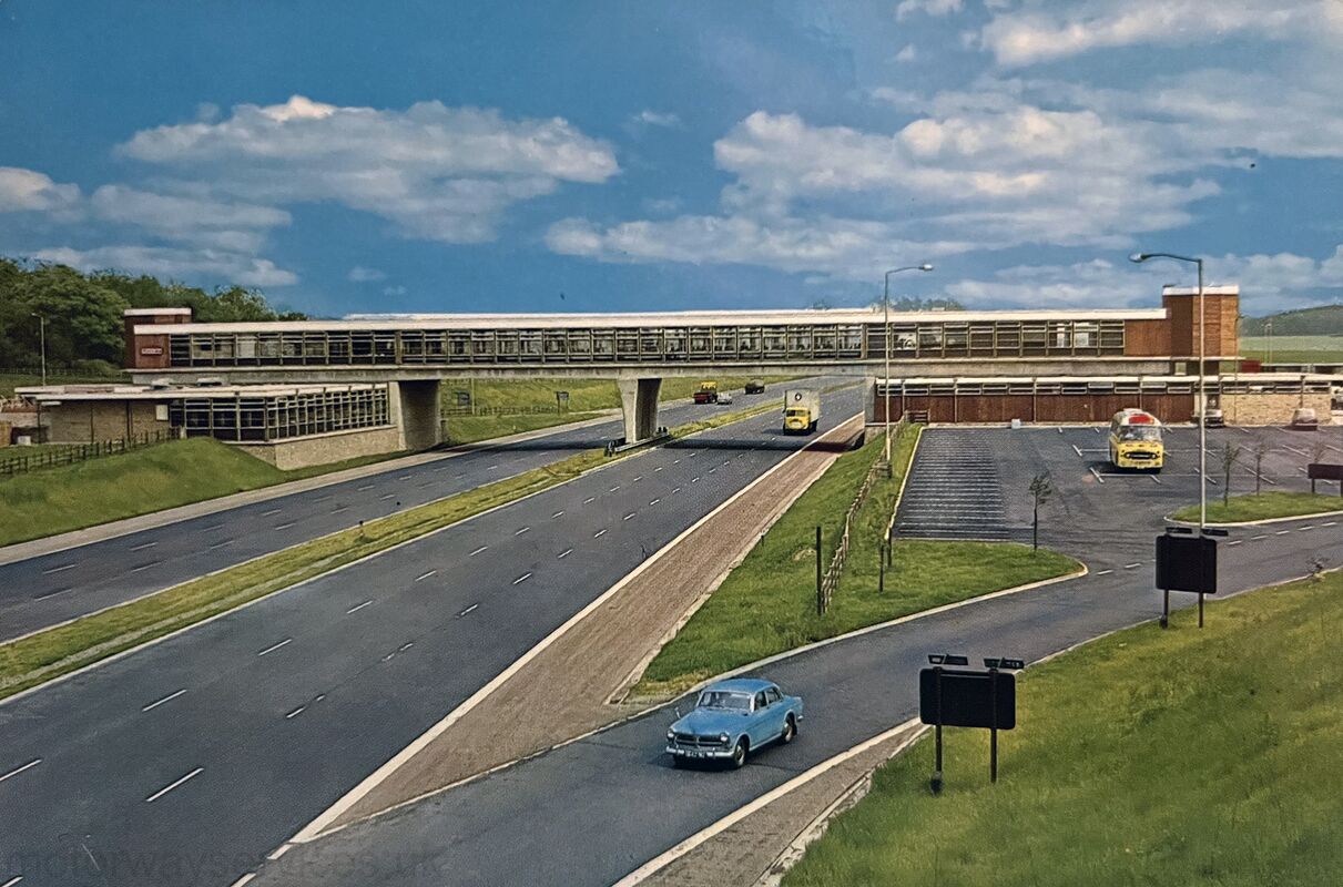 History of Keele services - Motorway Services Online: History:Keele ...