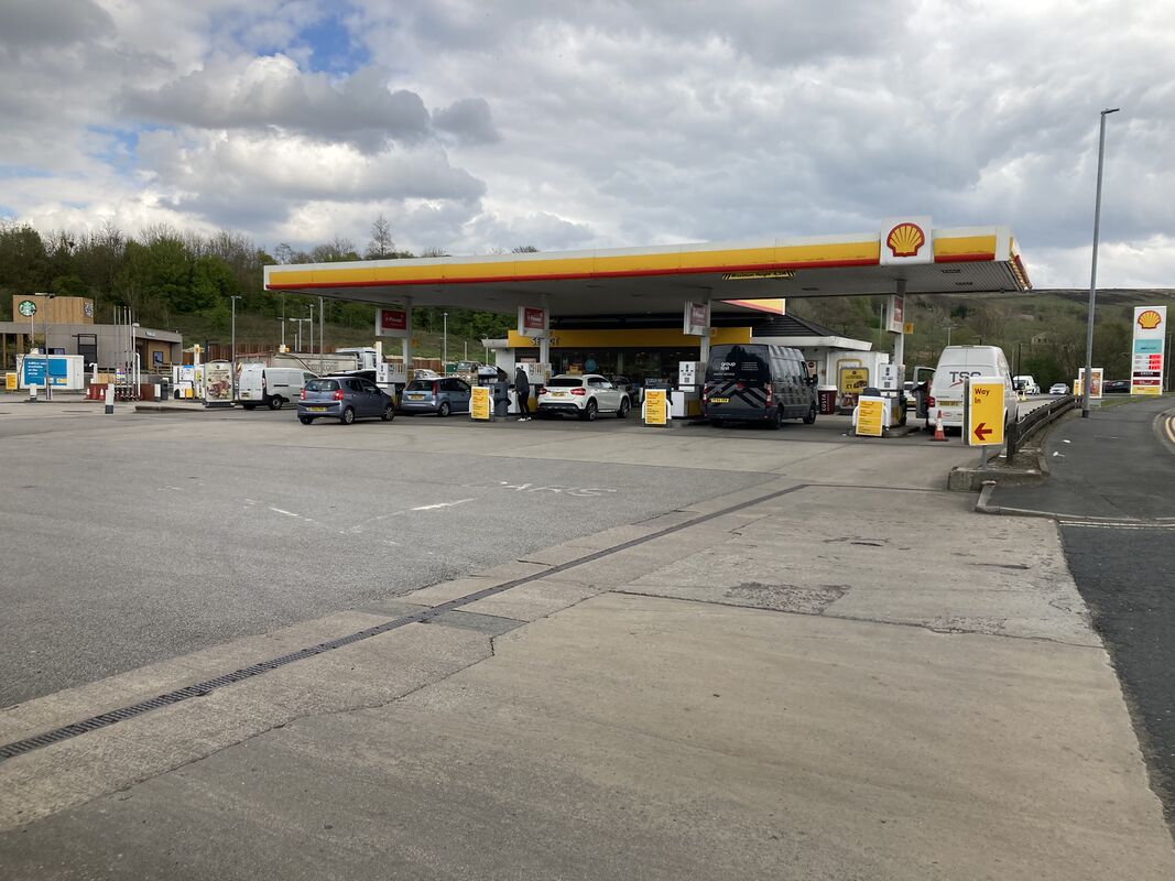 Rising Bridge services - Motorway Services, Rising Bridge | service ...