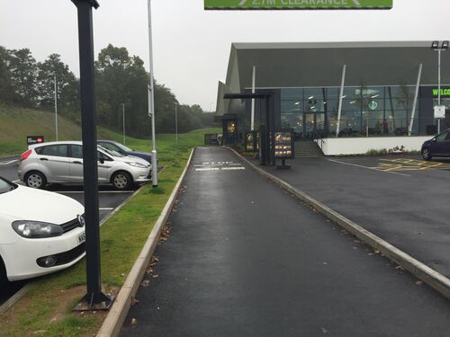 History of Sarn Park services - Motorway Services, History:Sarn Park ...