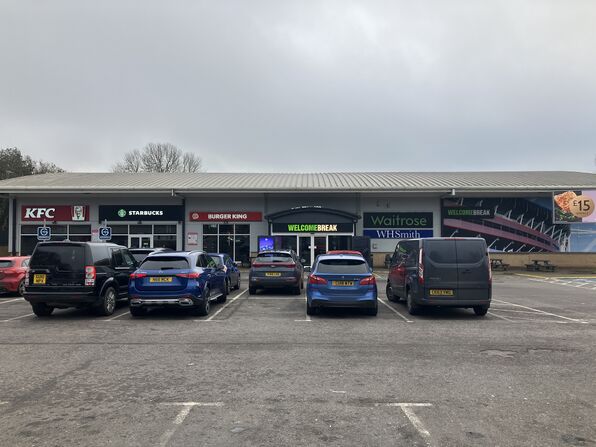 Cardiff Gate services map and directions - Motorway Services Online ...