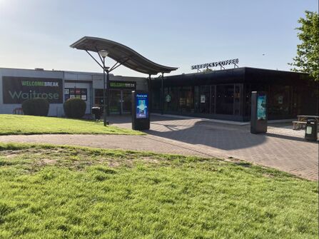 Corley services map and directions - Motorway Services Online: Map ...